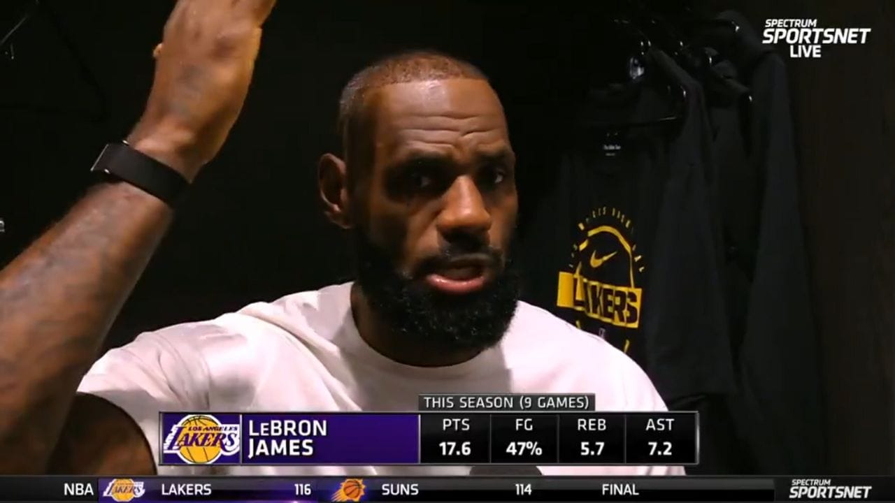 "Why Wouldn't I?": LeBron James On Why He Took Lakers’ Crucial ...