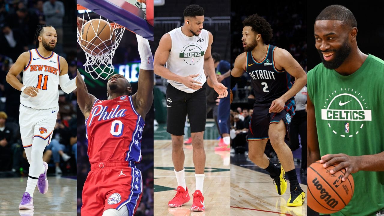 East All-Star Starters 2026: Brunson, Giannis, Maxey, Brown, and ...