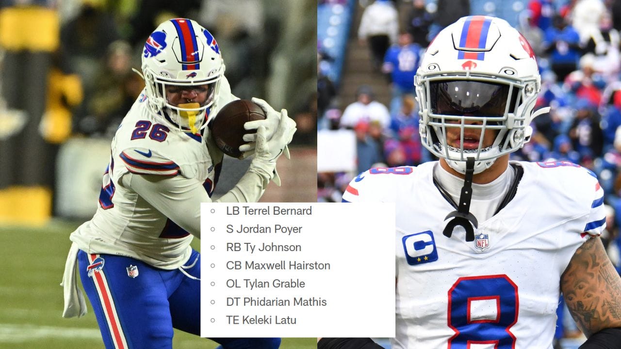 Bills Rule Out Ty Johnson and Terrel Bernard for Divisional Round Game ...