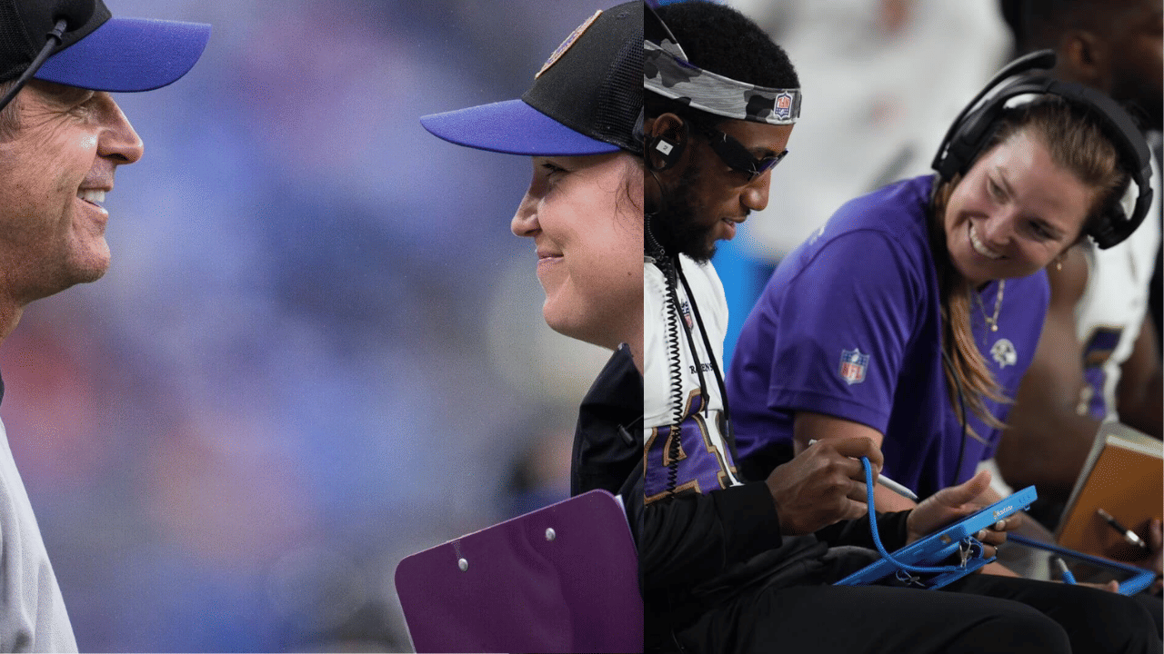John Harbaugh Brings Familiar Face to Giants Staff With Megan Rosburg ...
