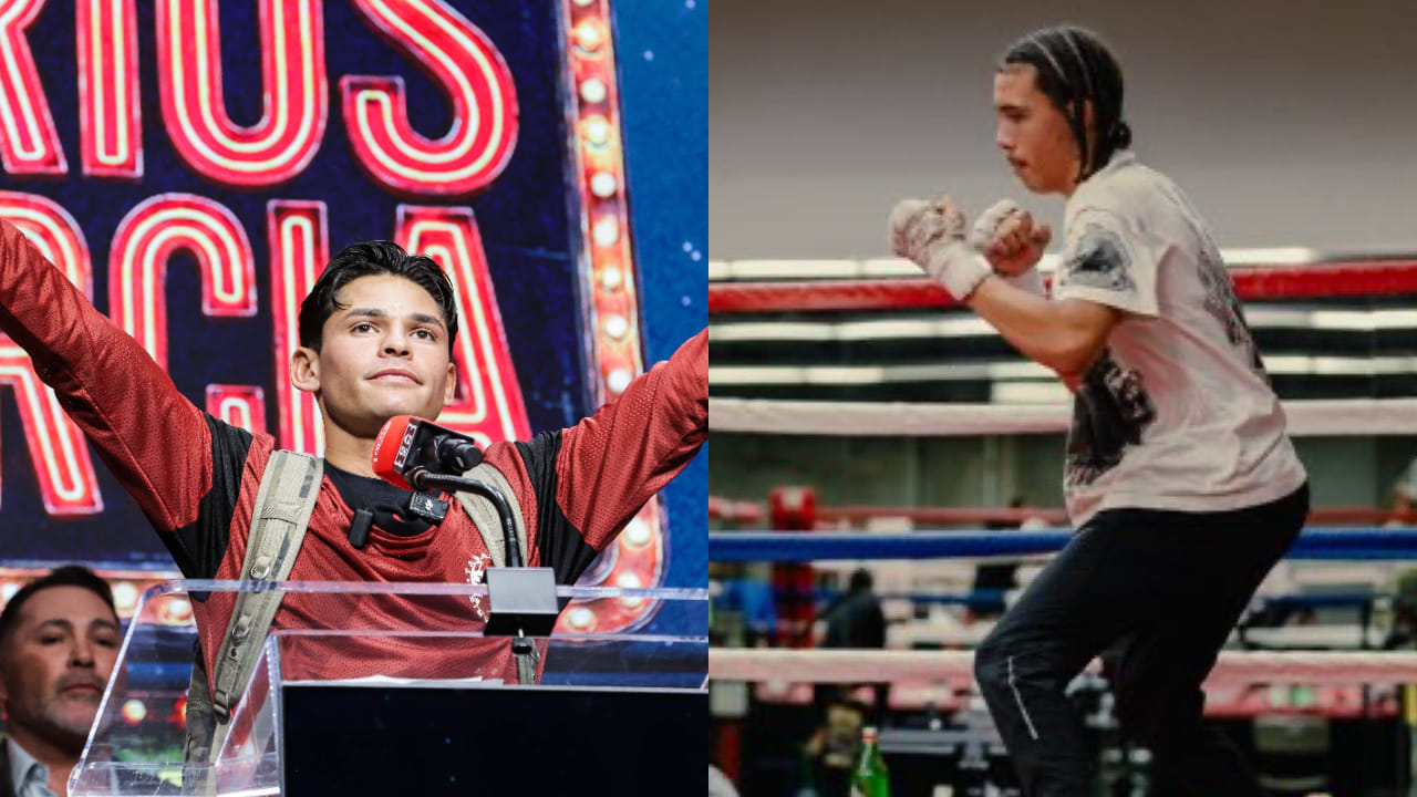 Ryan Garcia Taunts After Cousin Jacob Herrera Hands Devin Haney's ...
