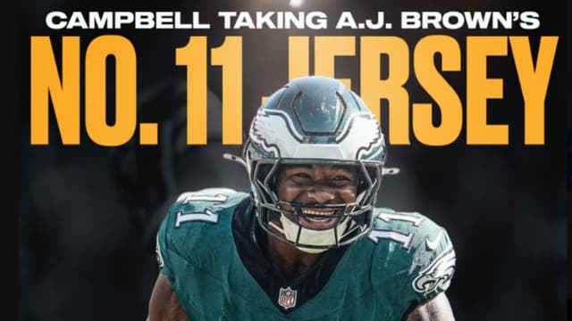 Jihaad Campbell Likely to Use A.J. Brown's Former Eagles Jersey Number ...