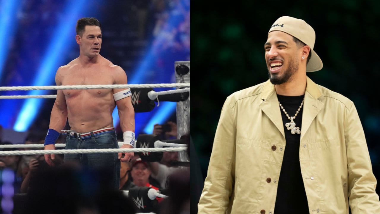 John Cena Reacts to Tyrese Haliburton Dunking 22 Weeks After Achilles ...