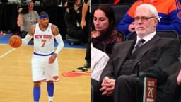 Phil Jackson Says Broken Relationship With Carmelo Anthony Led to His ...