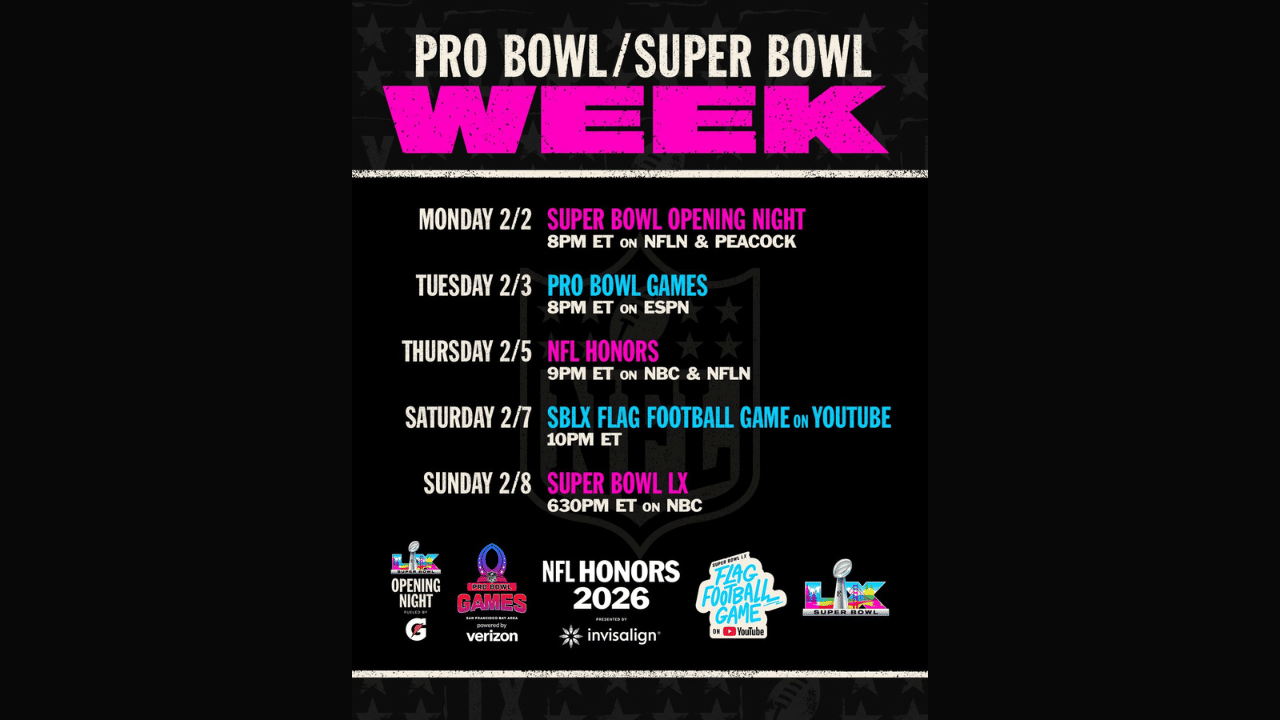 Pro Bowl/Super Bowl LX Week Full Schedule Revealed | Sports Condensed