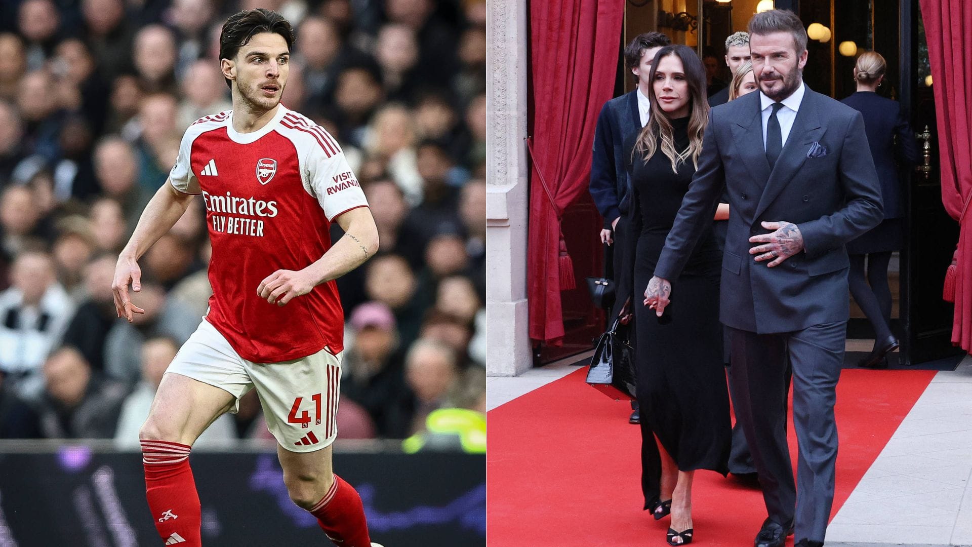 Declan Rice Says David Beckham Messaged Him After Real Madrid Free-Kick ...